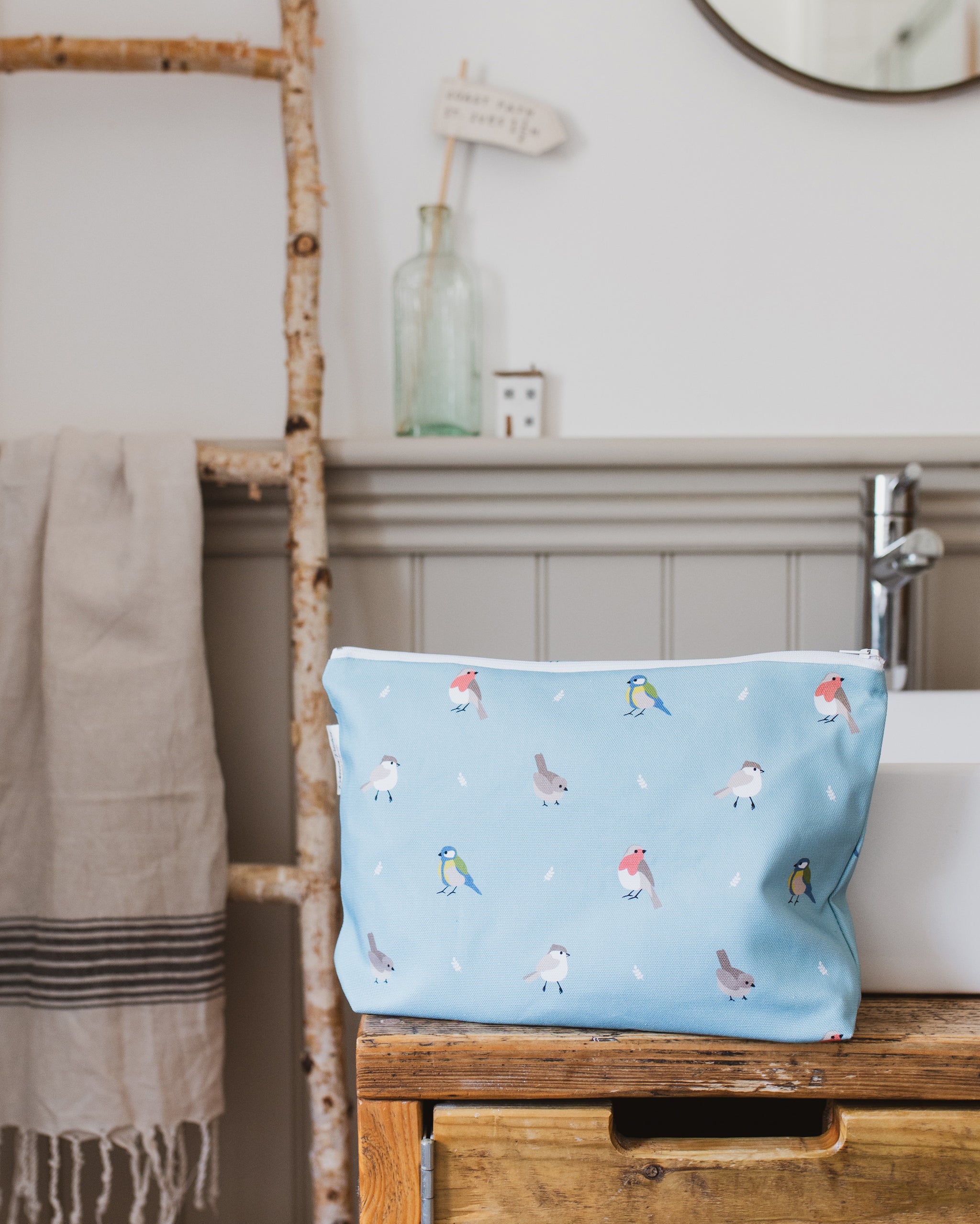 Garden Birds Washbag